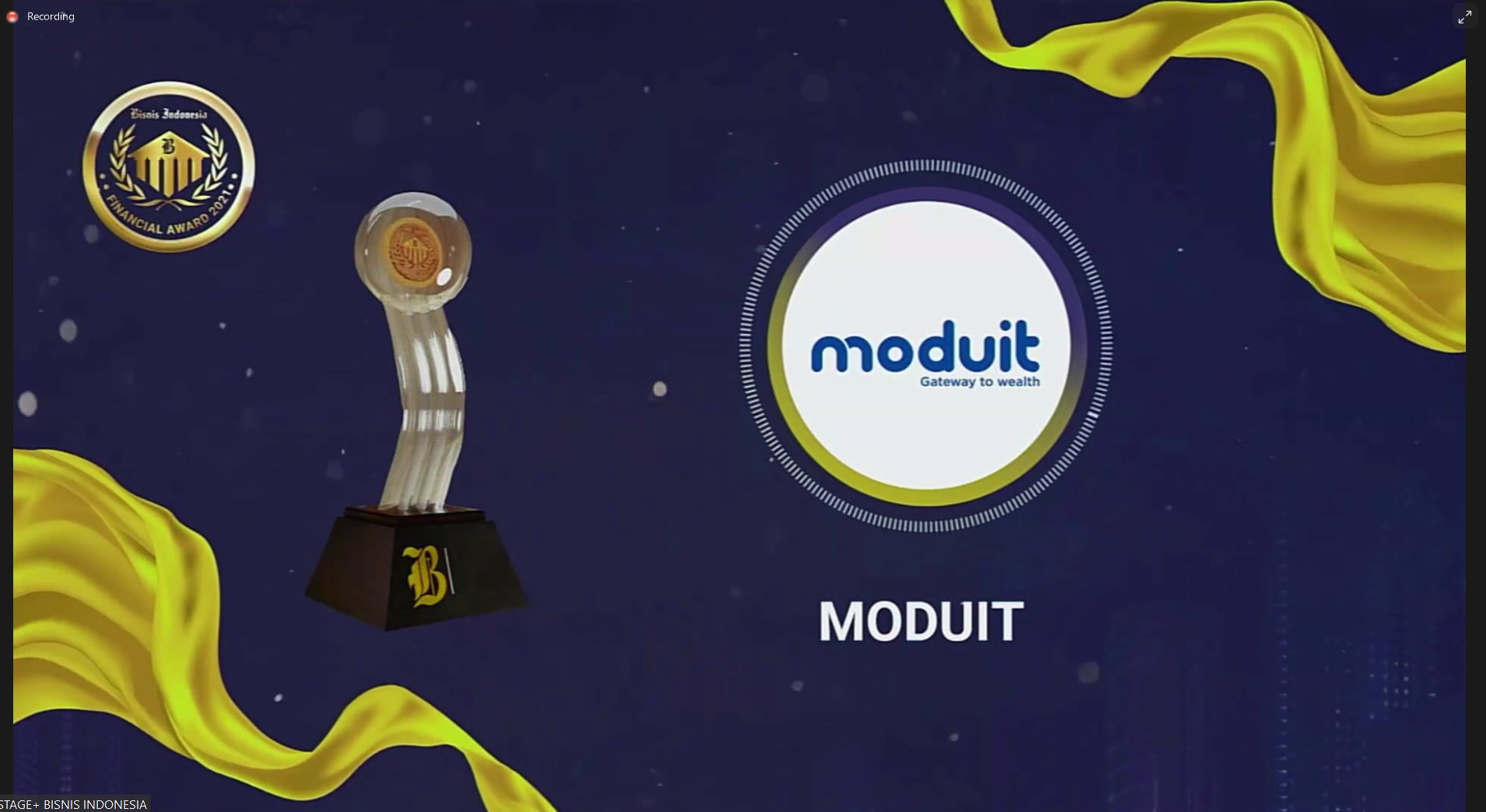 Moduit Berhasil Raih The Most Innovative Mutual Fund Wealth-Tech ...