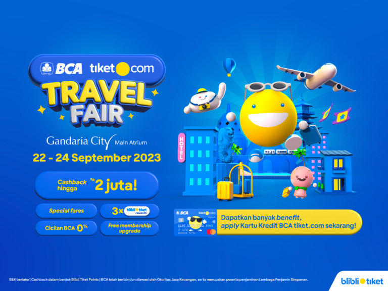 BCA tiket.com Travel Fair 2023: Nikmati Penawaran Maksimal dengan BCA ...