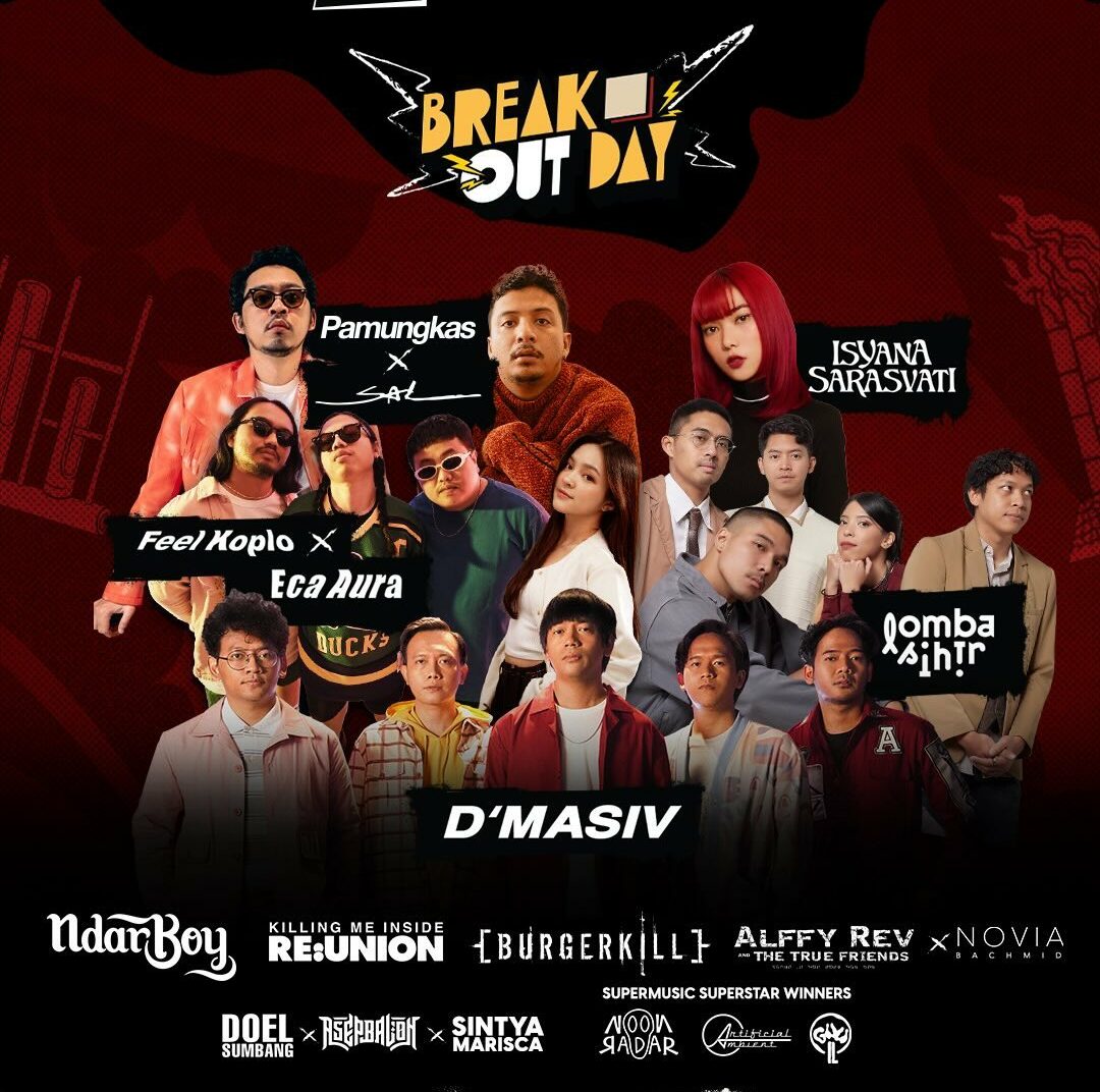 Final Lineup Break Out Day Fest 2024: Kolaborasi Musisi yang Wajib ...