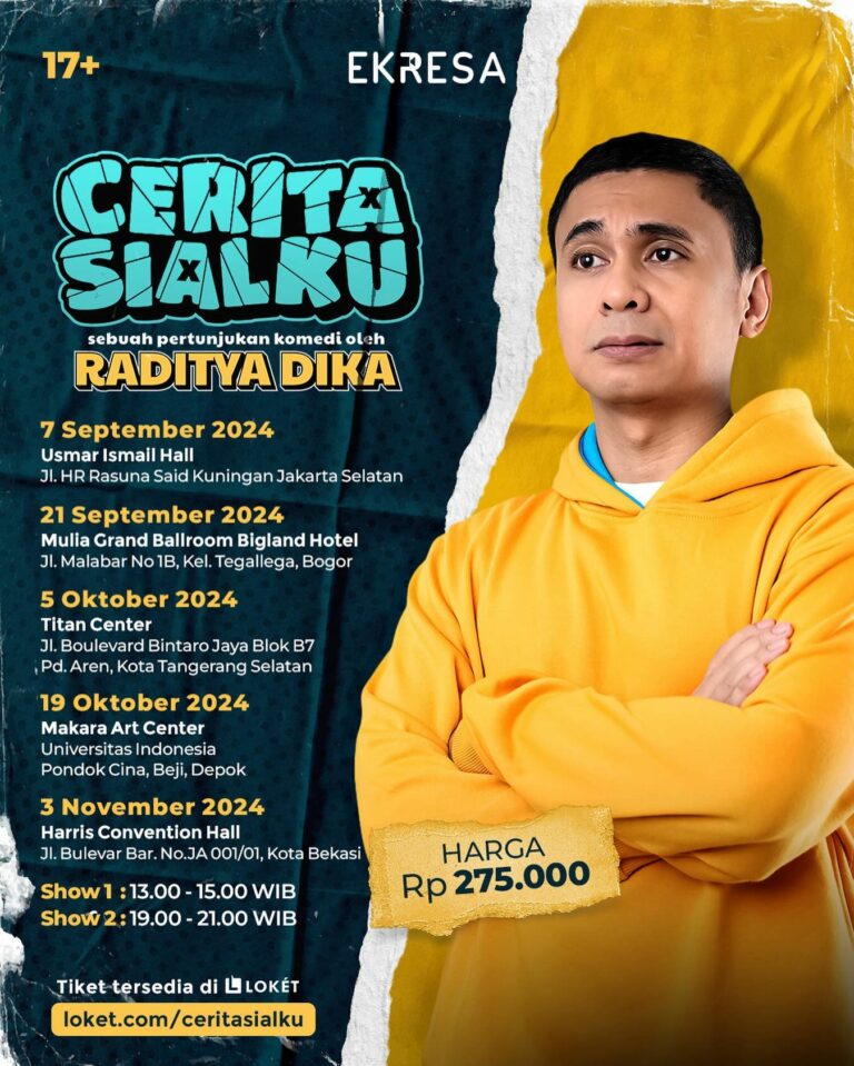 Raditya Dika Kembali dengan Pertunjukan Komedi "Cerita Sialku ...