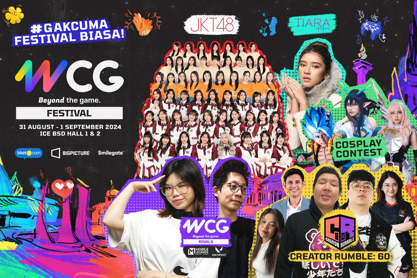 WCG 2024 Festival: Perayaan Esports dan Kreator di Jakarta - seremonia.id