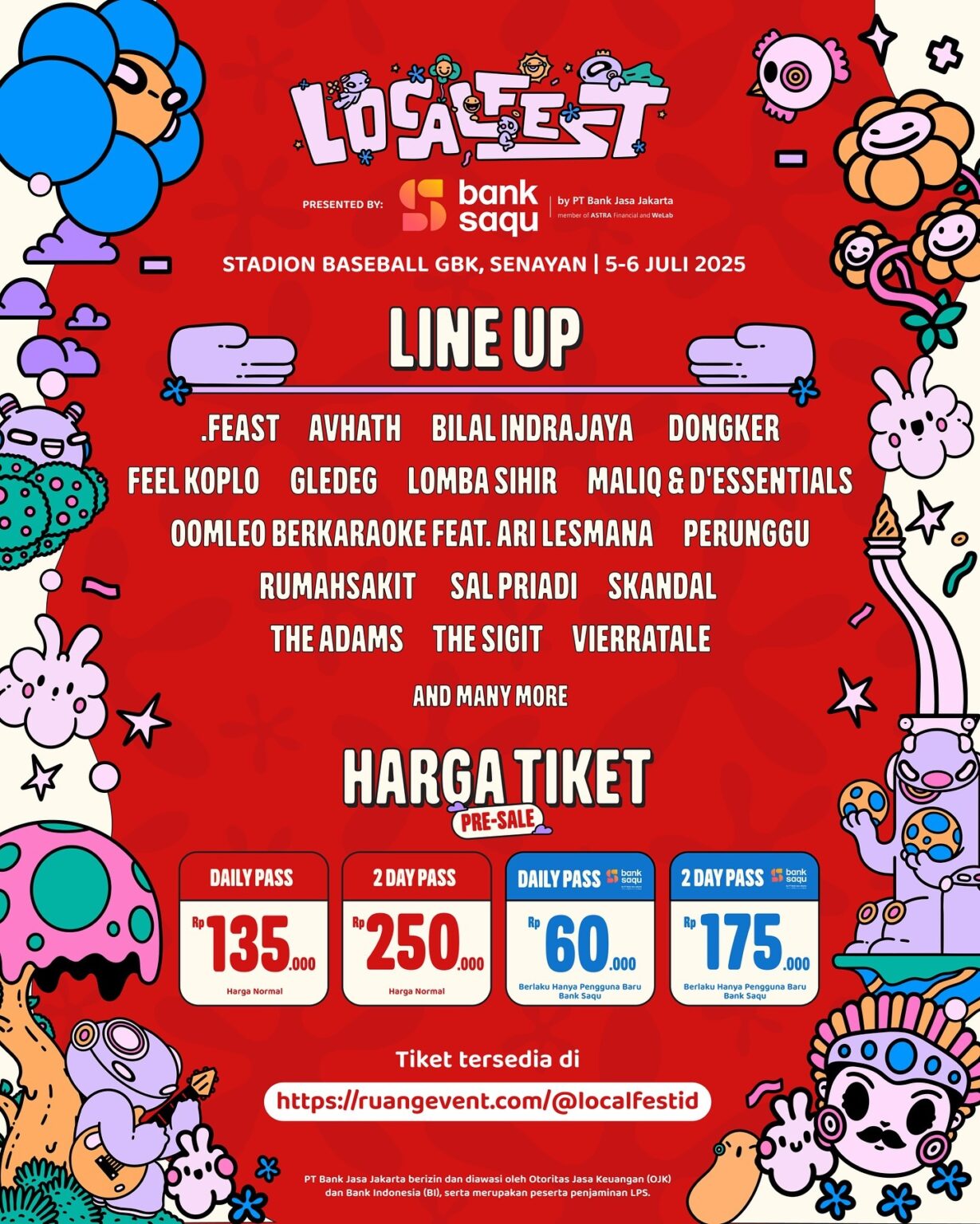 Festival Localfest Jakarta Siap Digelar di GBK, Hadirkan Beragam ...