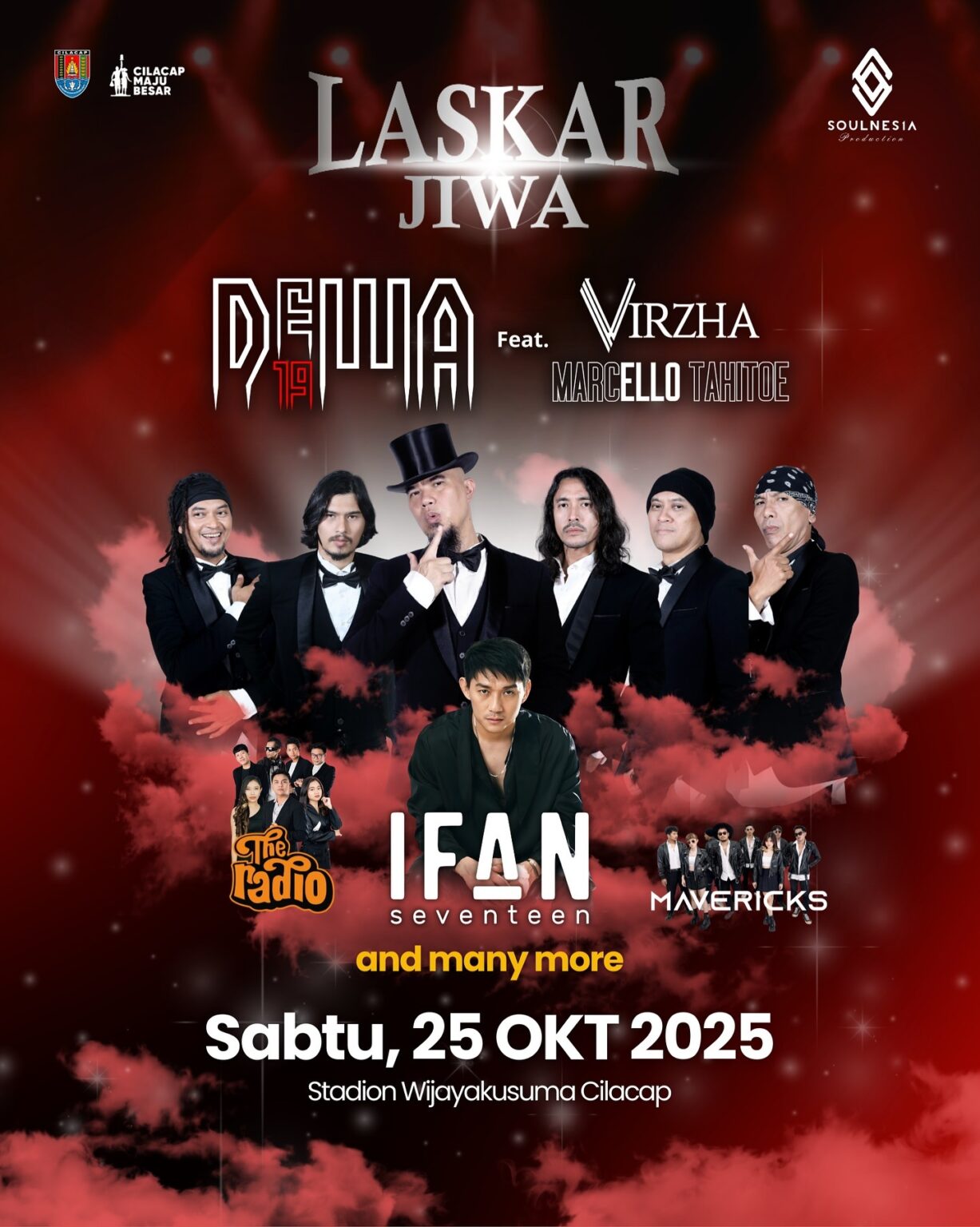 Konser Laskar Jiwa 2025 di Cilacap: Line Up, Jadwal, dan Harga Tiket ...