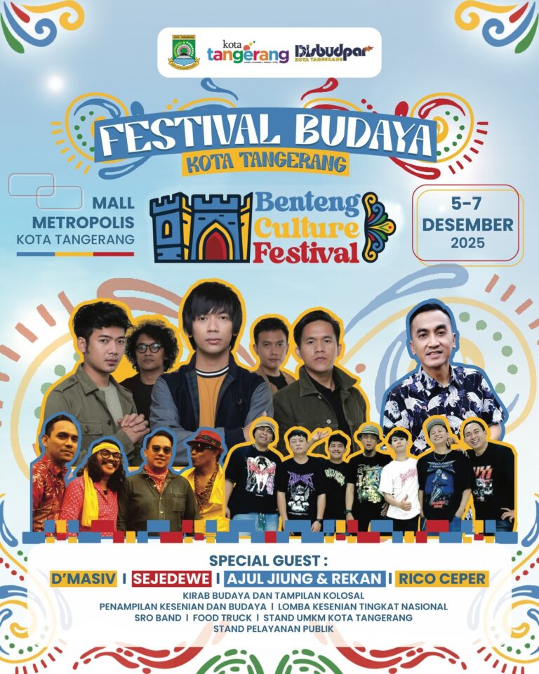 Festival Budaya Kota Tangerang 2025 Siap Meriahkan Akhir Tahun, D’Masiv ...